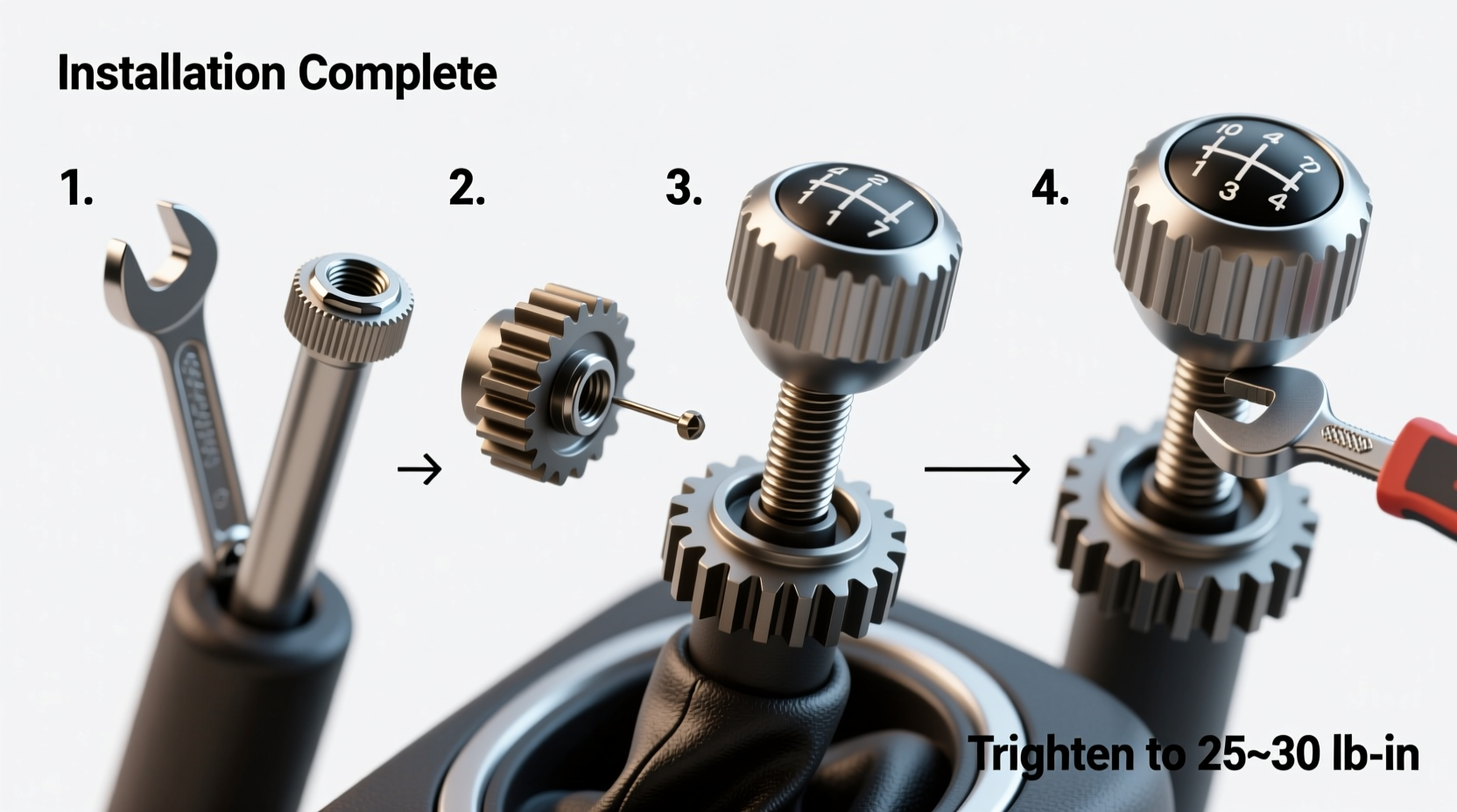 How to Install a Universal Gear Knob: Step-by-Step Guide