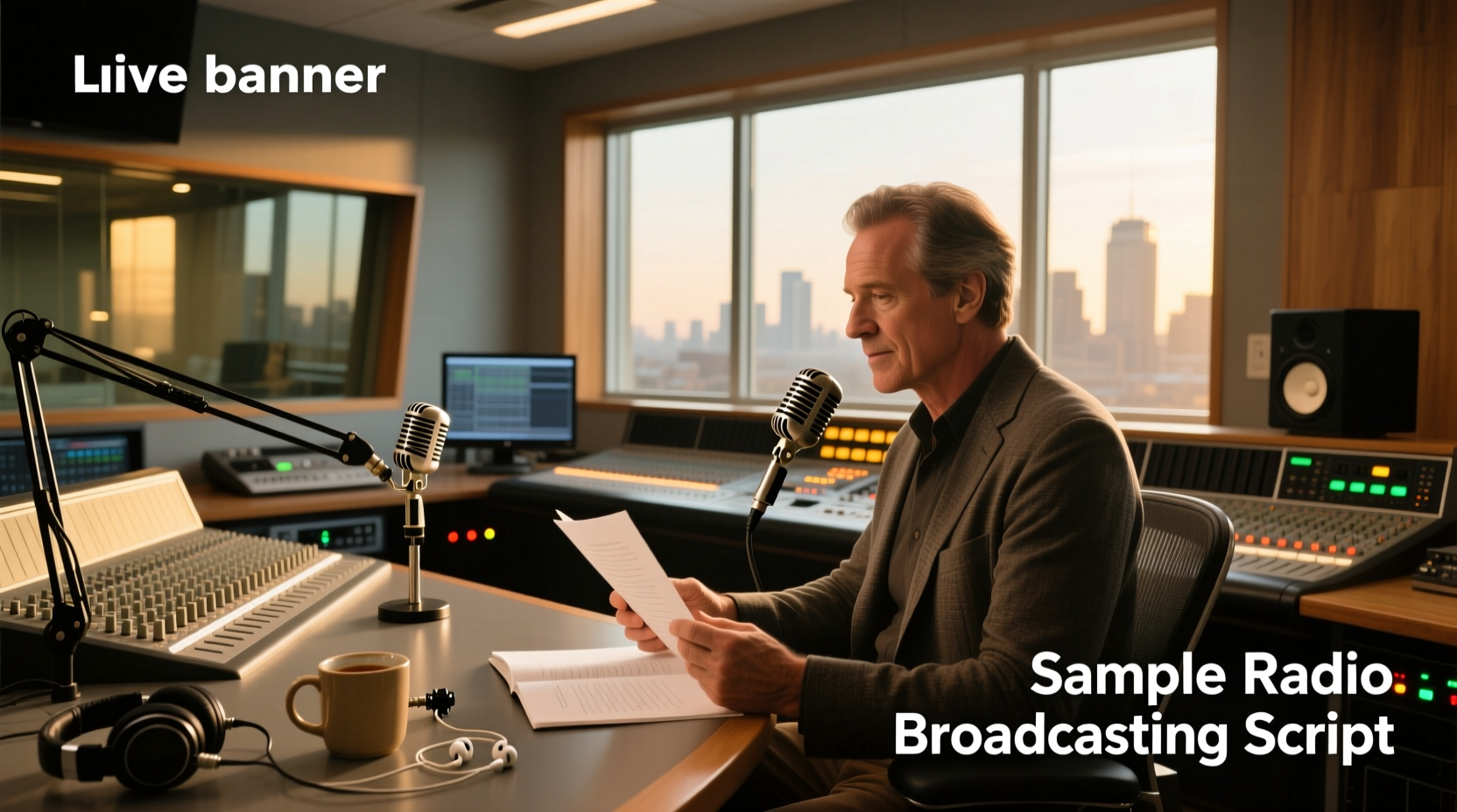 How to Write a Radio Broadcasting Script: Free Samples & Pro Tips