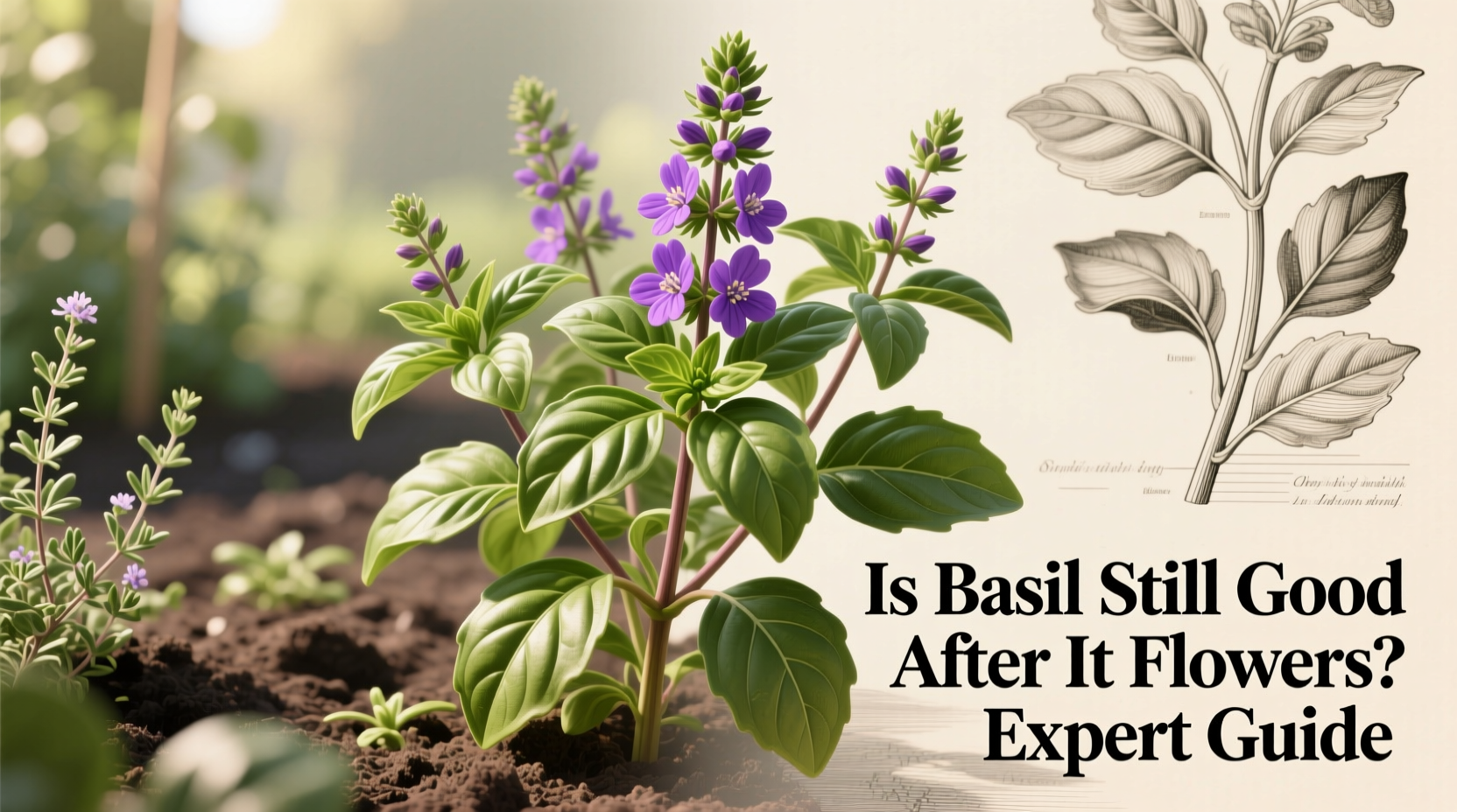Is Basil Still Good After It Flowers? Expert Guide