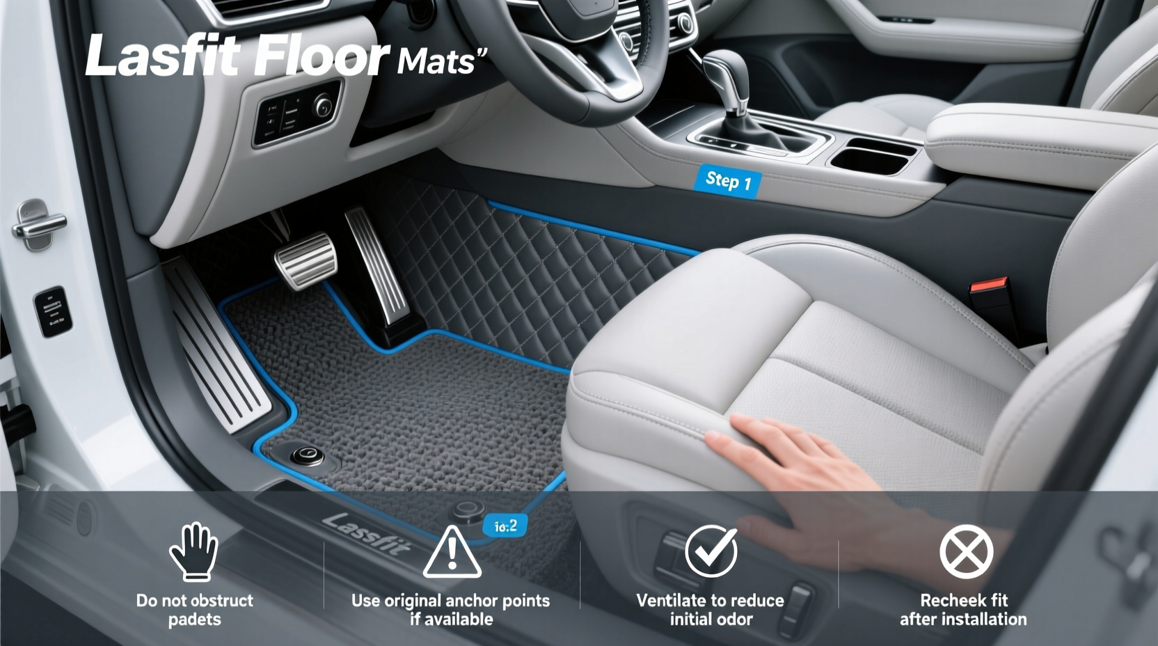 lasfit vs 3w floor mats buying guide: how to choose