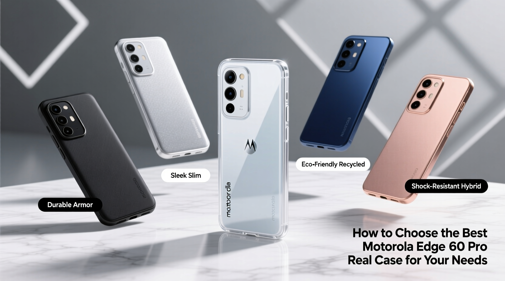 How to Choose the Best Motorola Edge 60 Pro Real Case for Your Needs