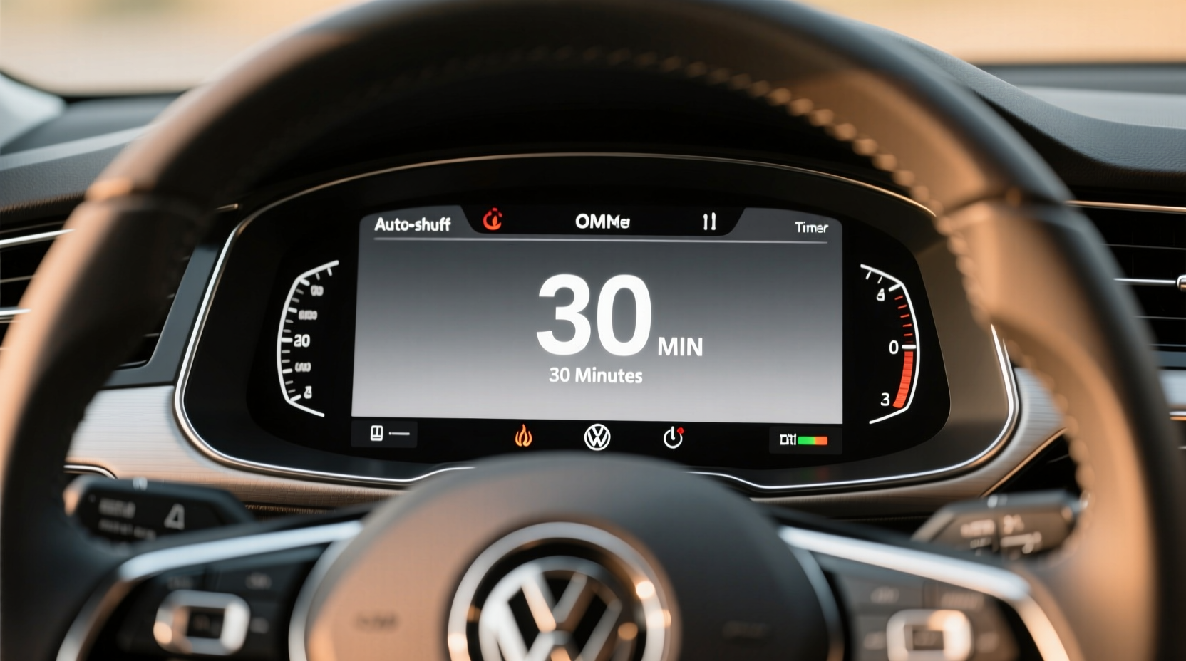 VW Heated Steering Wheel Auto-Shutoff Is Always 30 Minutes