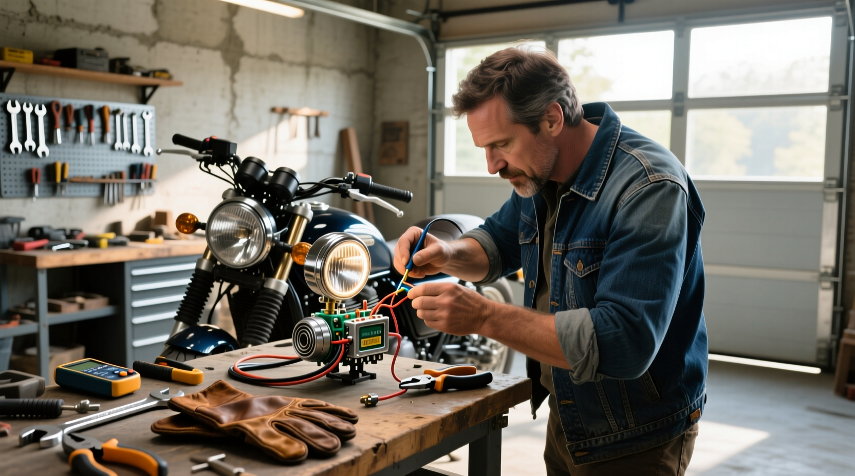 How to Install a Motorcycle Headlight Flasher – A Practical Guide