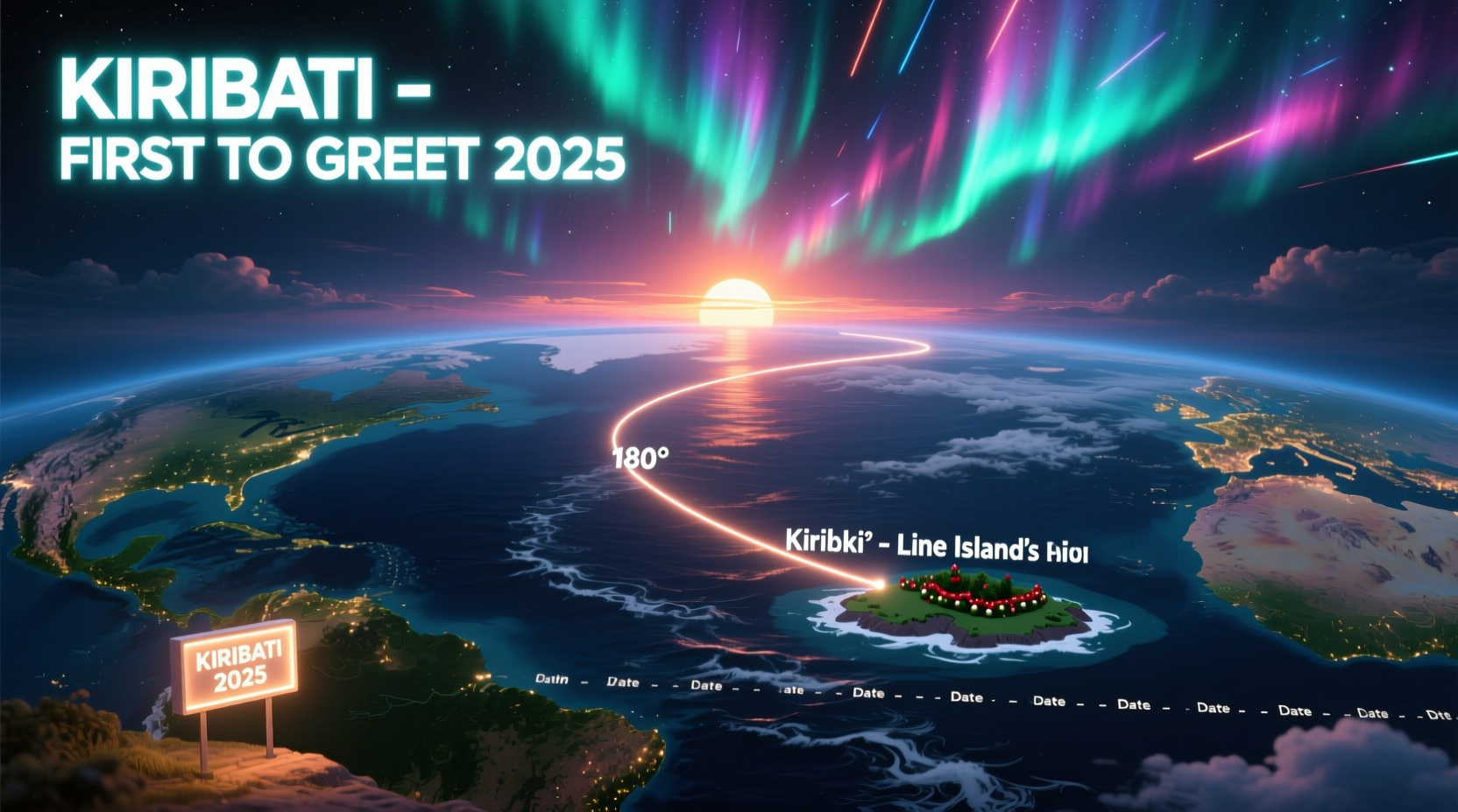 Which Country Celebrates New Year's Eve First