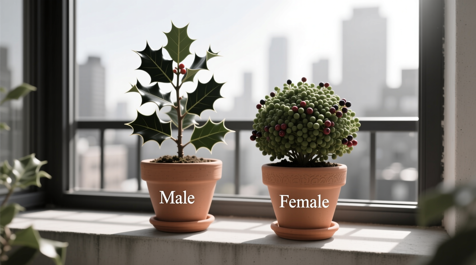 Male and Female Pot Plants: Container Gardening Guide