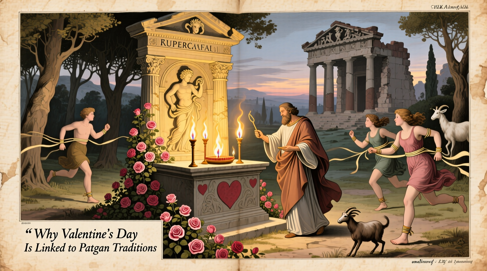 Why Valentine's Day Is Linked to Pagan Traditions