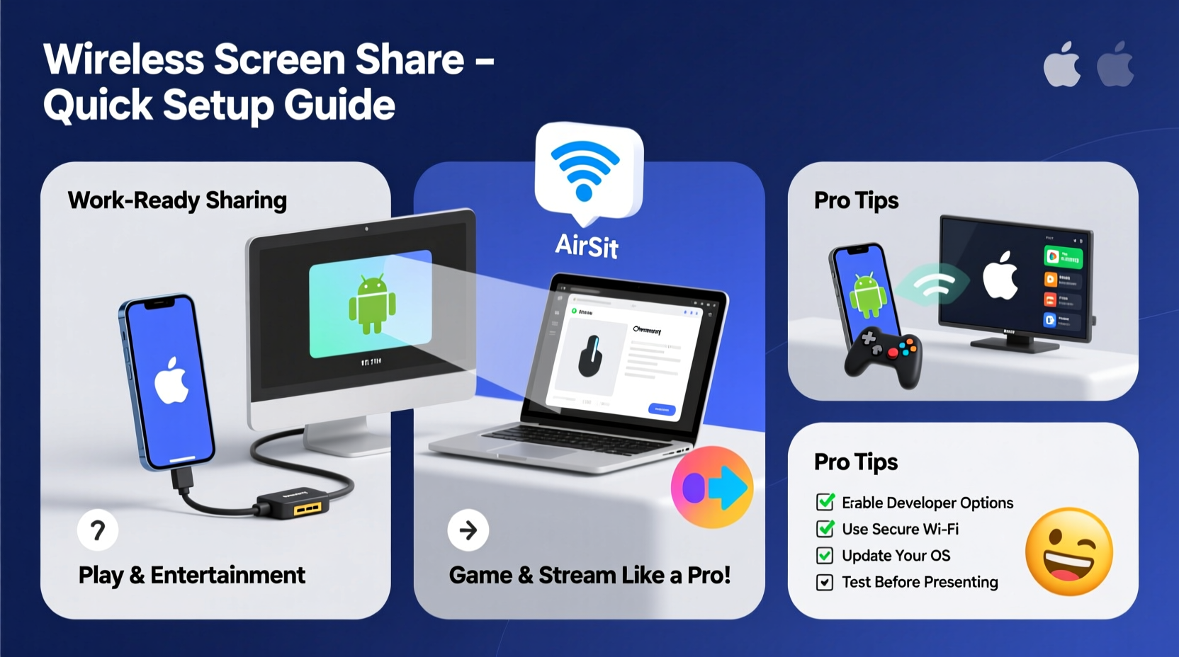 Effective Methods To Screen Share With Android Devices For Work And Play