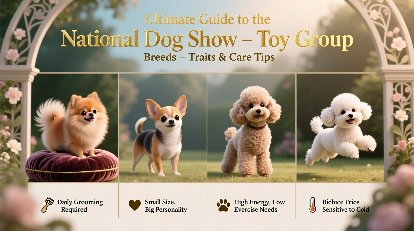 Ultimate Guide To The National Dog Show Toy Group Breeds Traits And ...