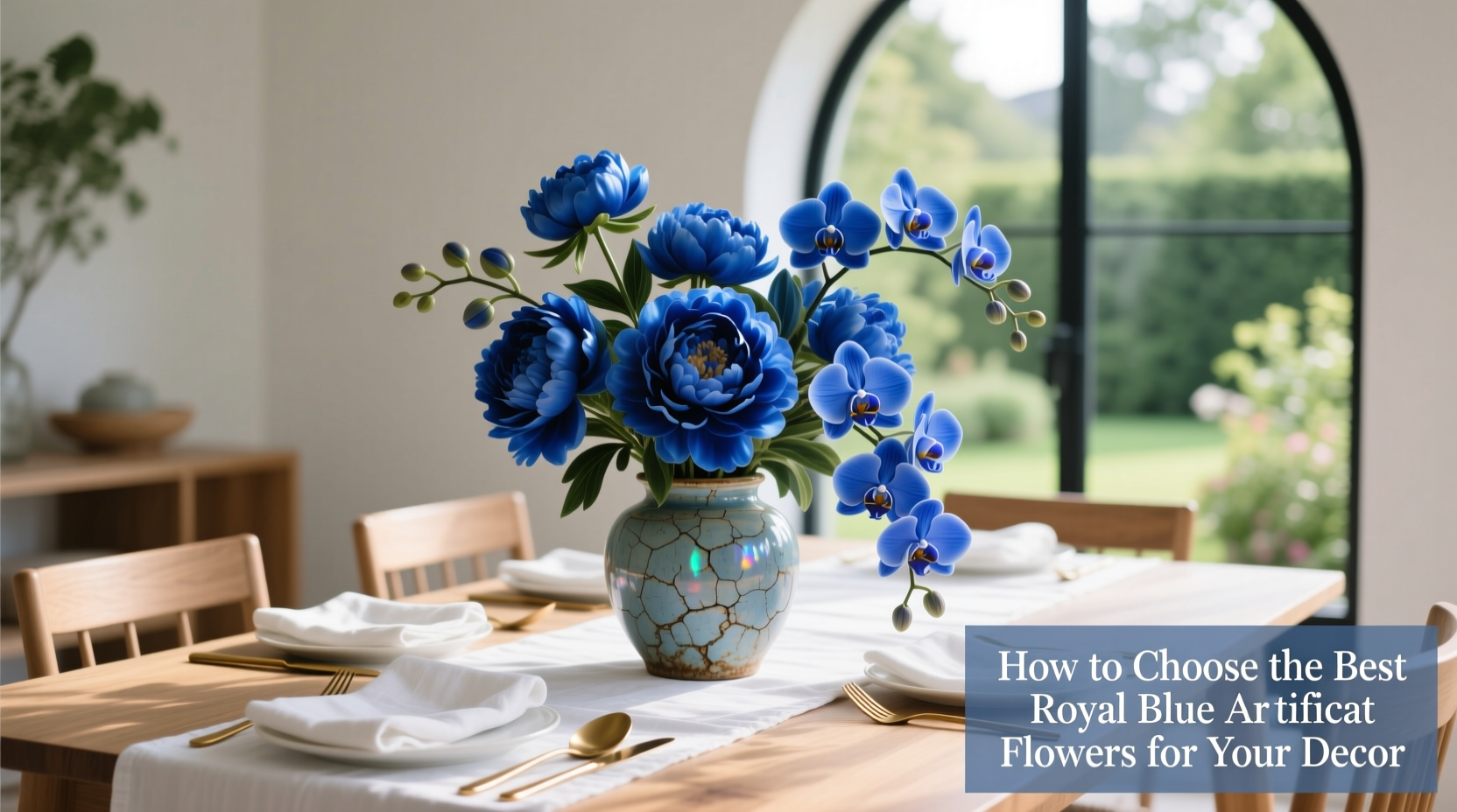 How to Choose the Best Royal Blue Artificial Flowers for Your Decor