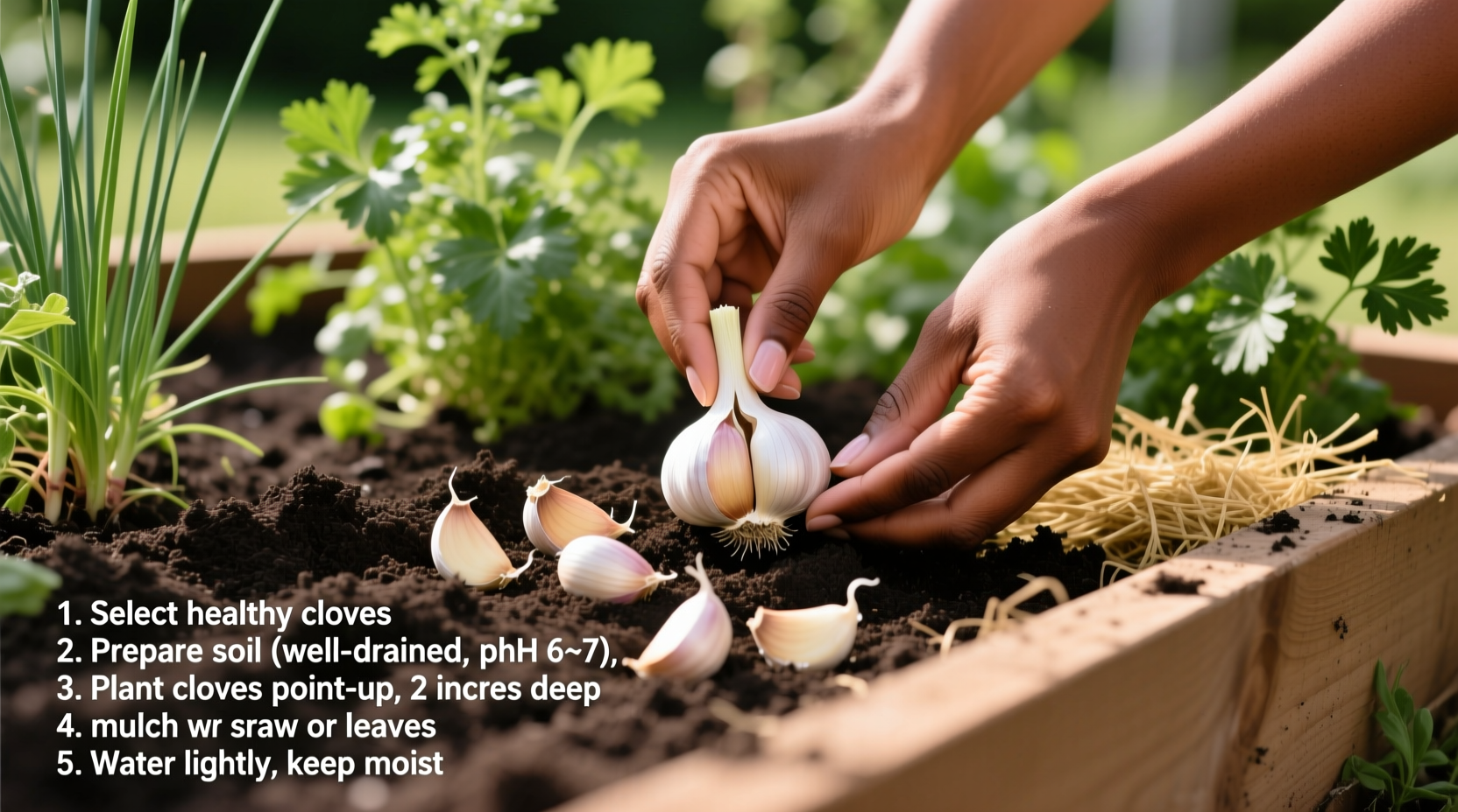 Step By Step Guide To Planting Fresh Garlic For A Thriving Home Garden