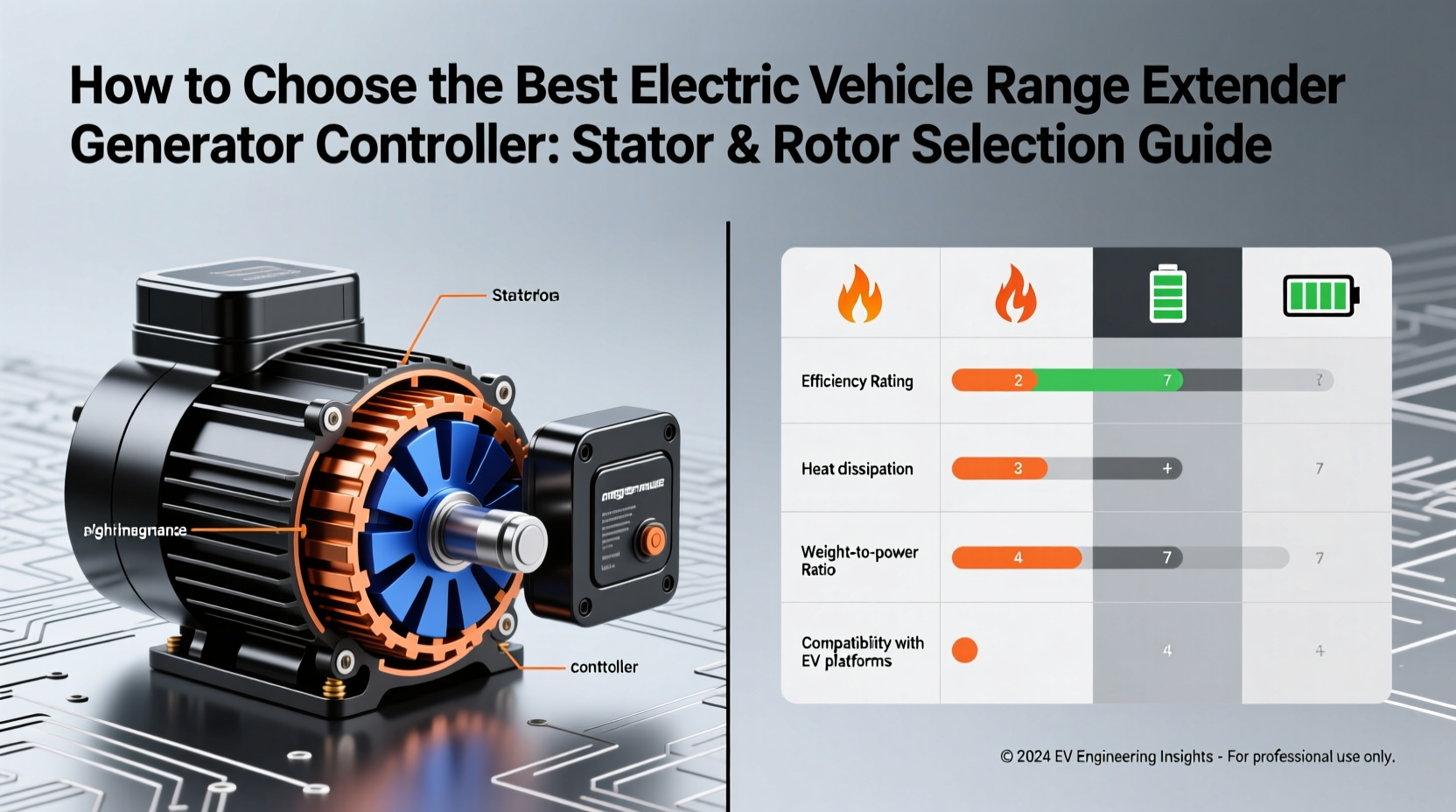 How to Choose the Best Electric Vehicle Range Extender Generator ...