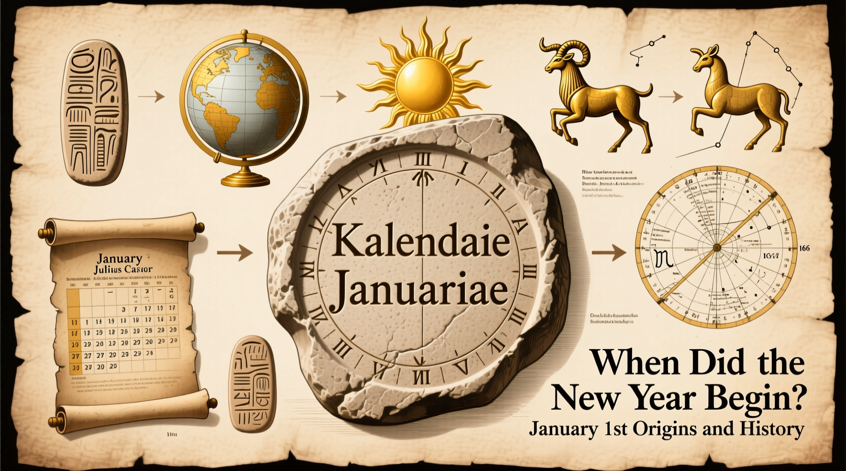 When Did the New Year Begin: January 1st Origins and History