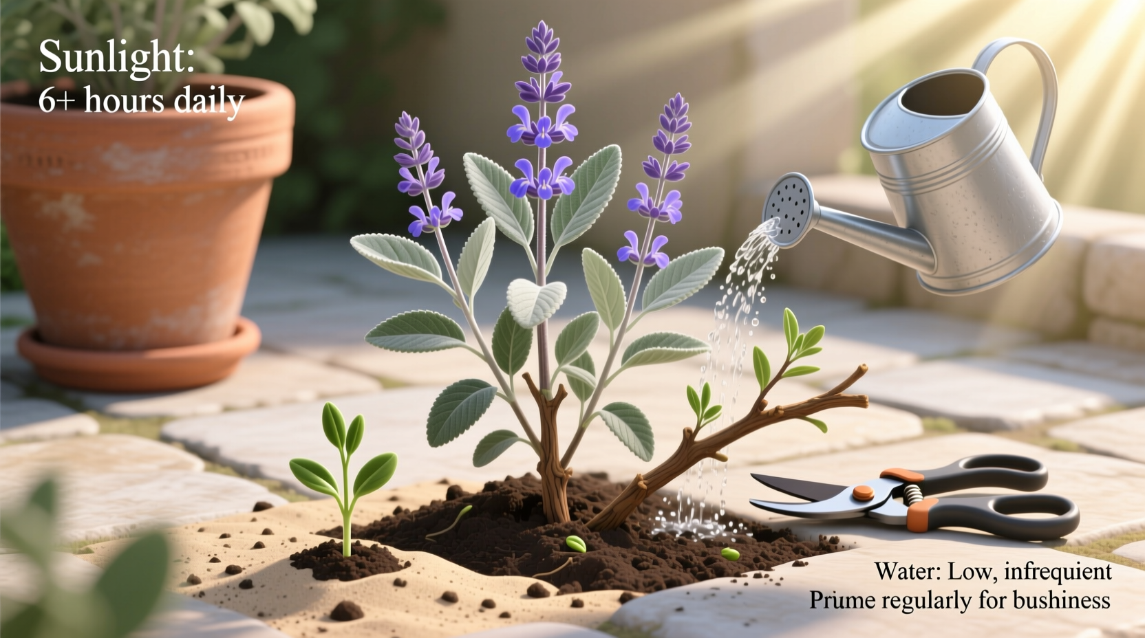 How to Grow and Care for Sage Plants