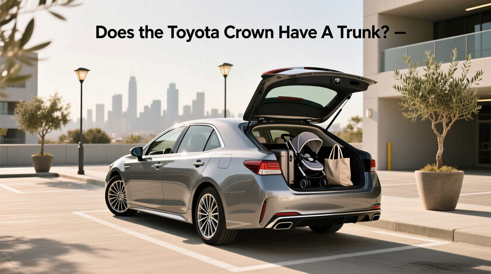 Toyota Crown Trunk Guide: Sedan vs Hatchback Models