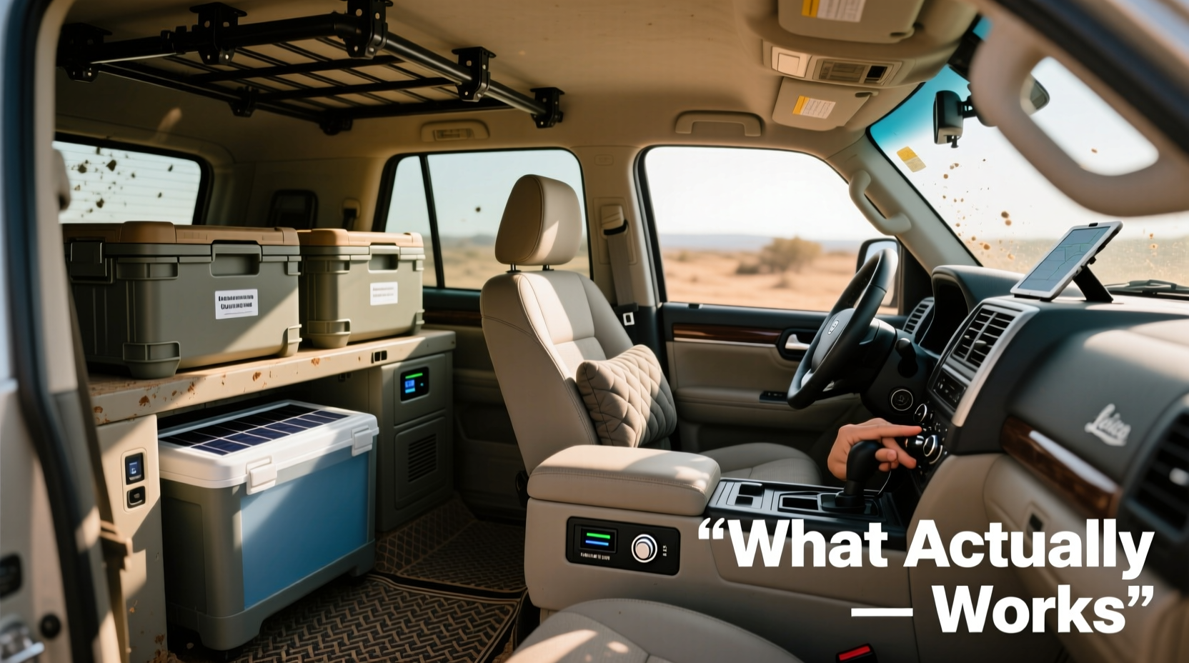 LC200 Overlanding Interior Upgrade: What Actually Works