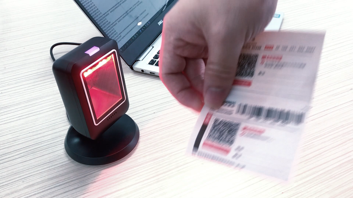 MP6300 Barcode Scanner - High Quality 2D Desktop Scanner