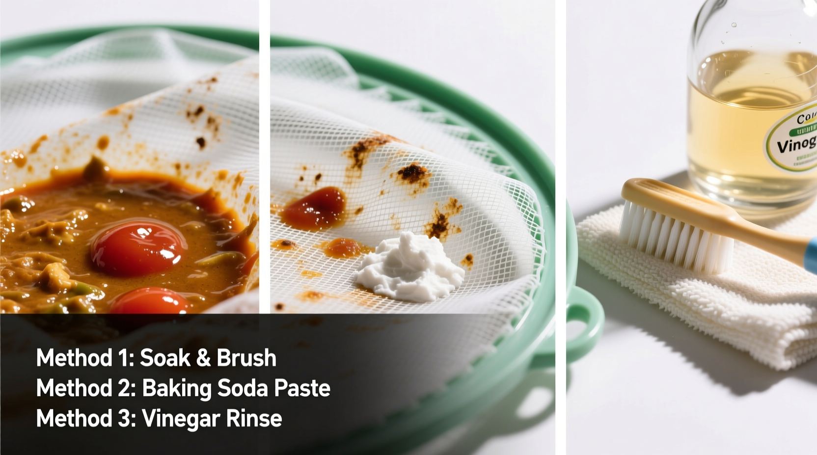 Effective Methods To Remove Food Stains From Mesh Food Covers Without ...