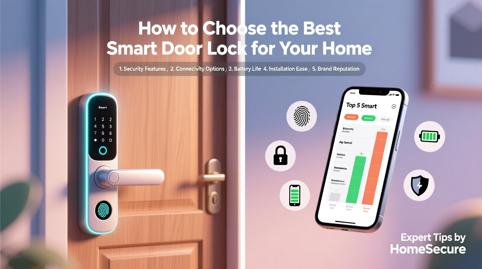 How to Choose the Best Smart Door Lock for Your Home