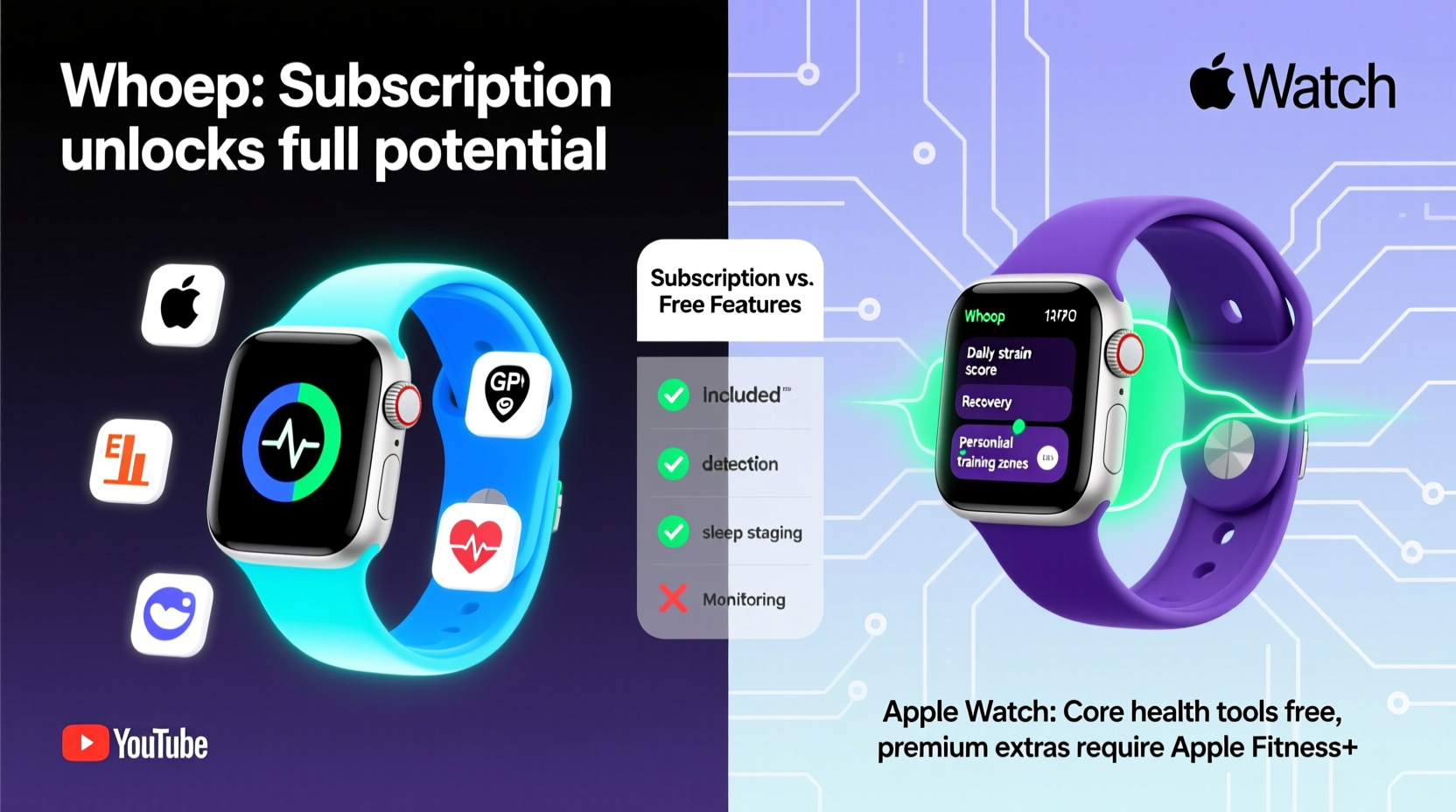 Whoop Vs Apple Watch Is The Subscription Really Worth It Over Apples ...