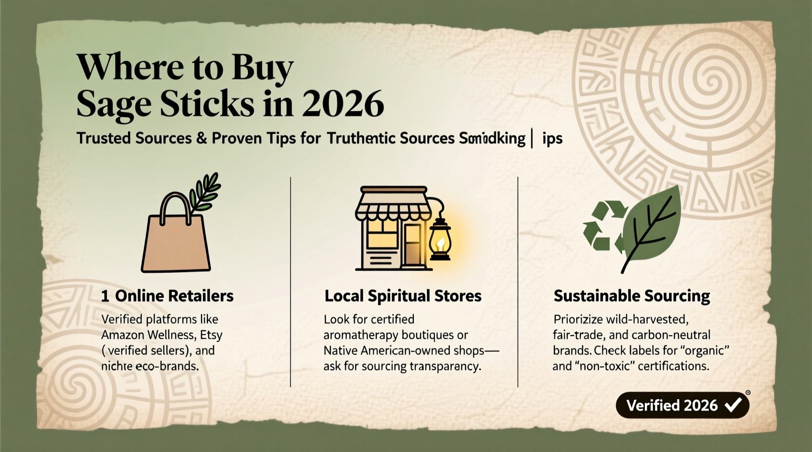 Where to Buy Sage Sticks in 2026 | Trusted Sources & Tips