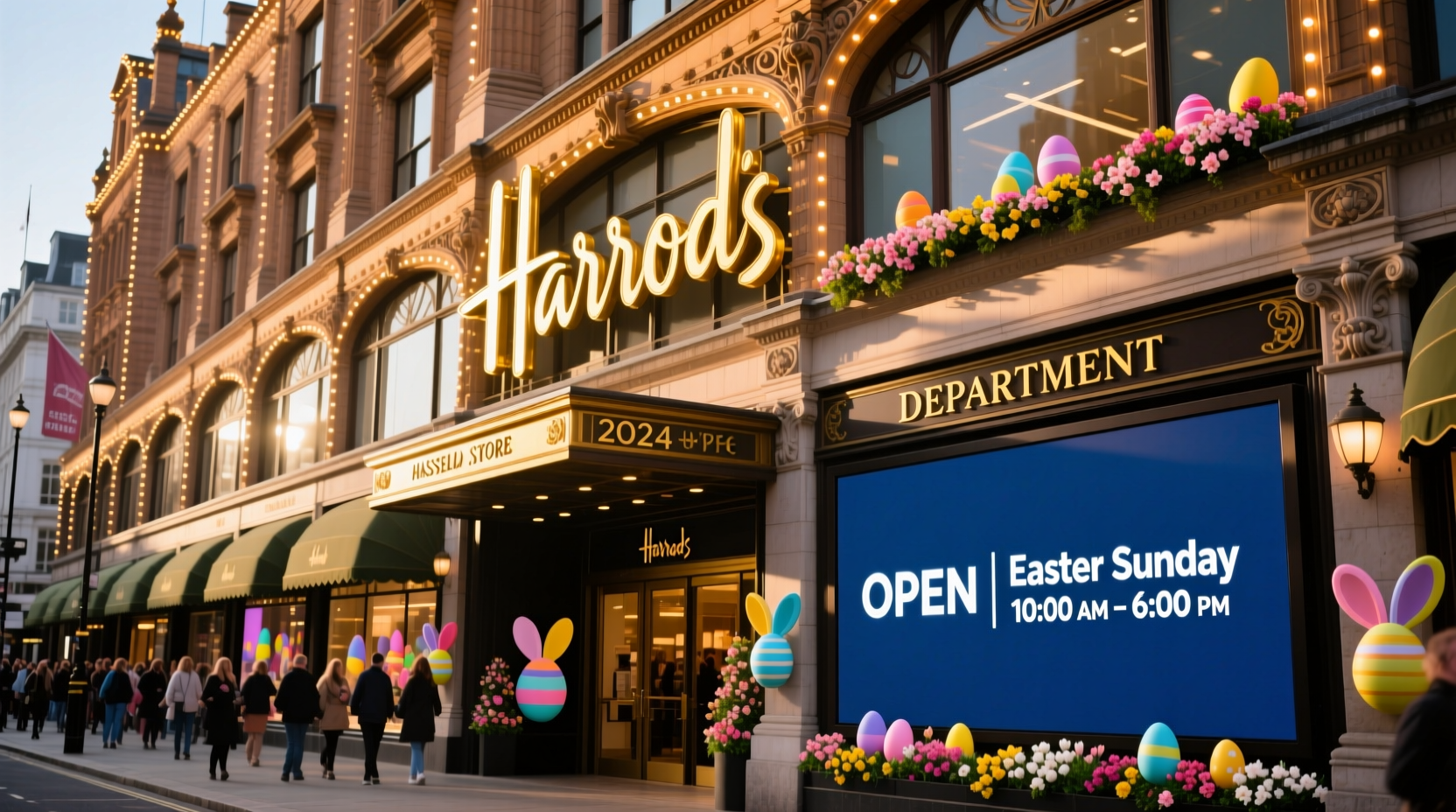 Is Harrods Open Easter Sunday? Store Hours Explained