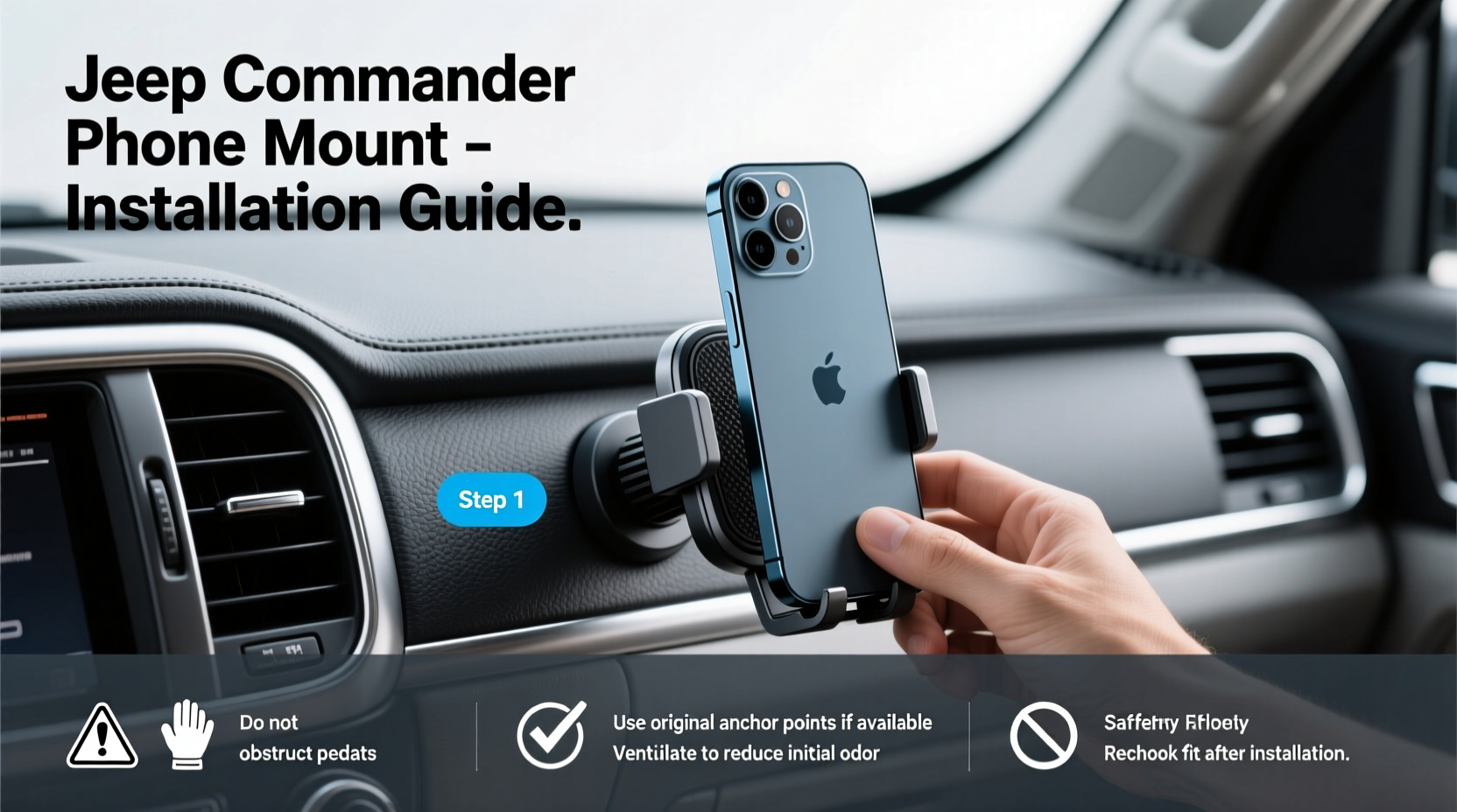 Jeep Commander Cell Phone Mount Buying Guide: How to Choose