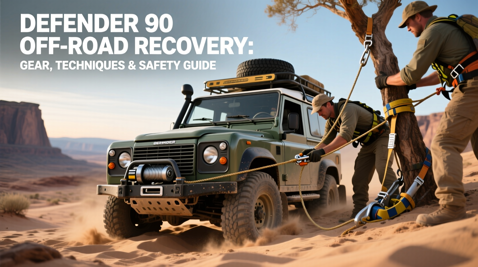 Defender 90 Off-Road Recovery: Gear, Techniques & Safety Guide