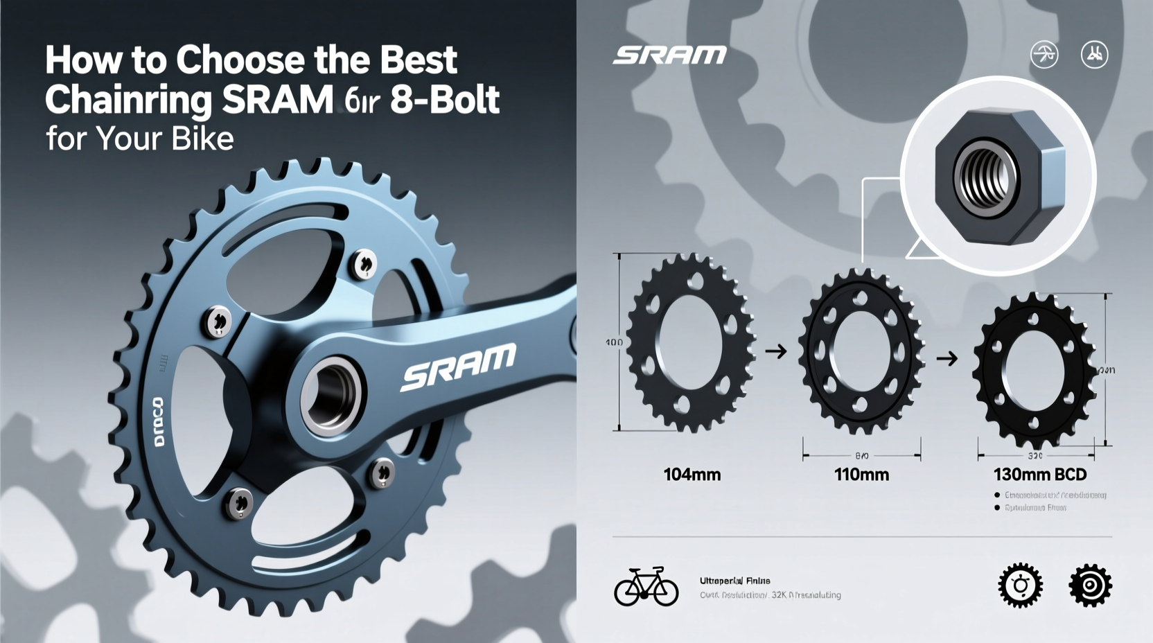 How to Choose the Best Chainring SRAM 8 Bolt for Your Bike