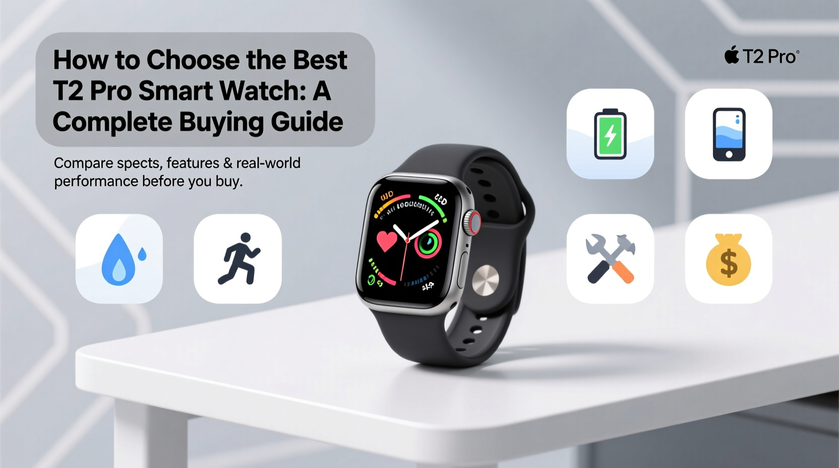 How to Choose the Best T2 Pro Smart Watch: A Complete Buying Guide