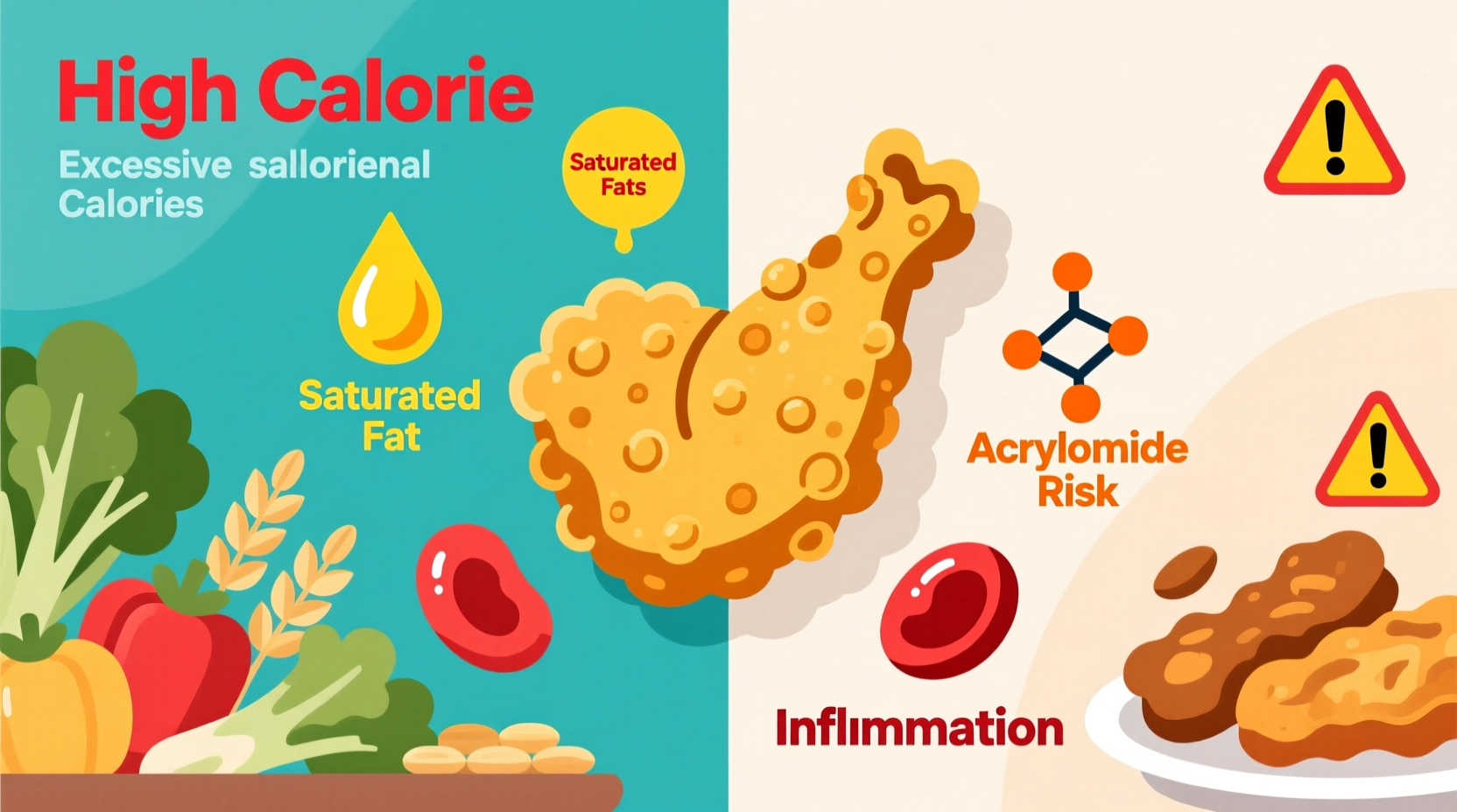 Why Are Fried Foods Unhealthy Risks Calories And More