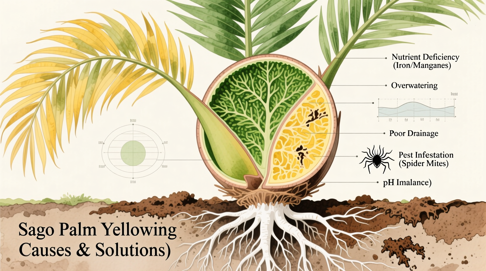 Sago Palm Turning Yellow Causes And Solutions