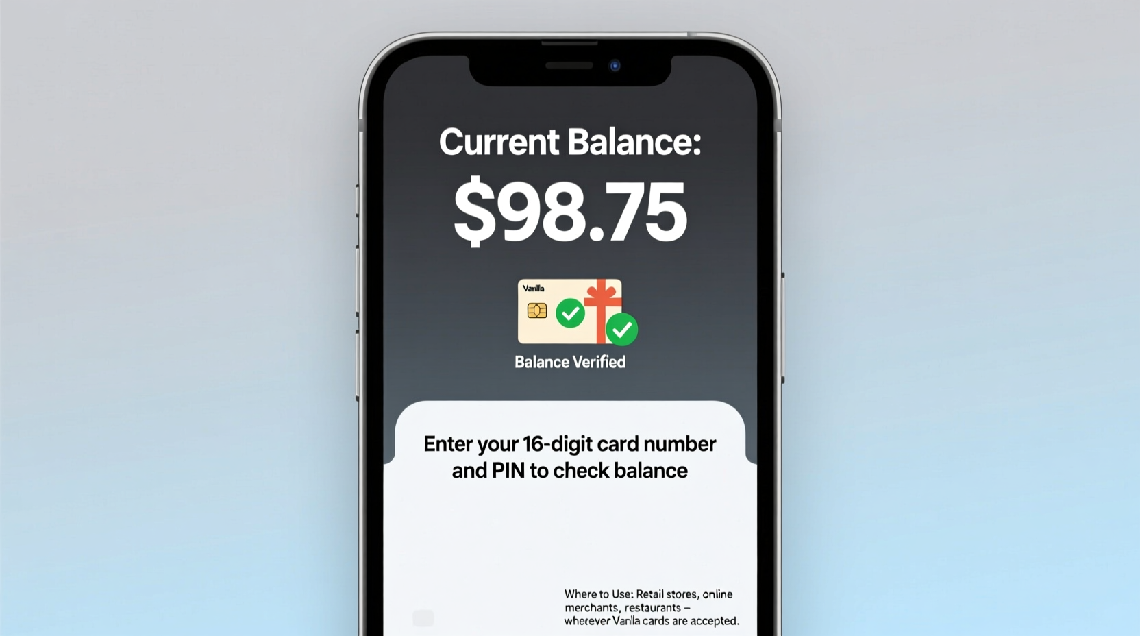 Check Vanilla Gift Card Balance Heres How Where To Use