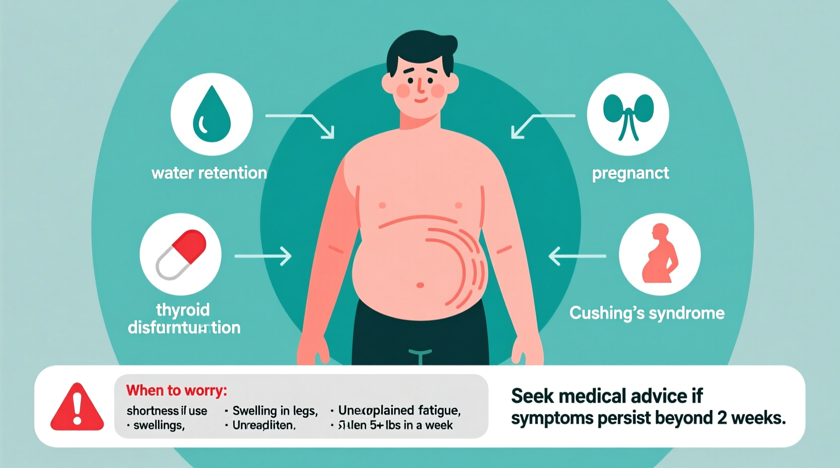 Sudden Weight Gain Causes What To Do And When To Worry