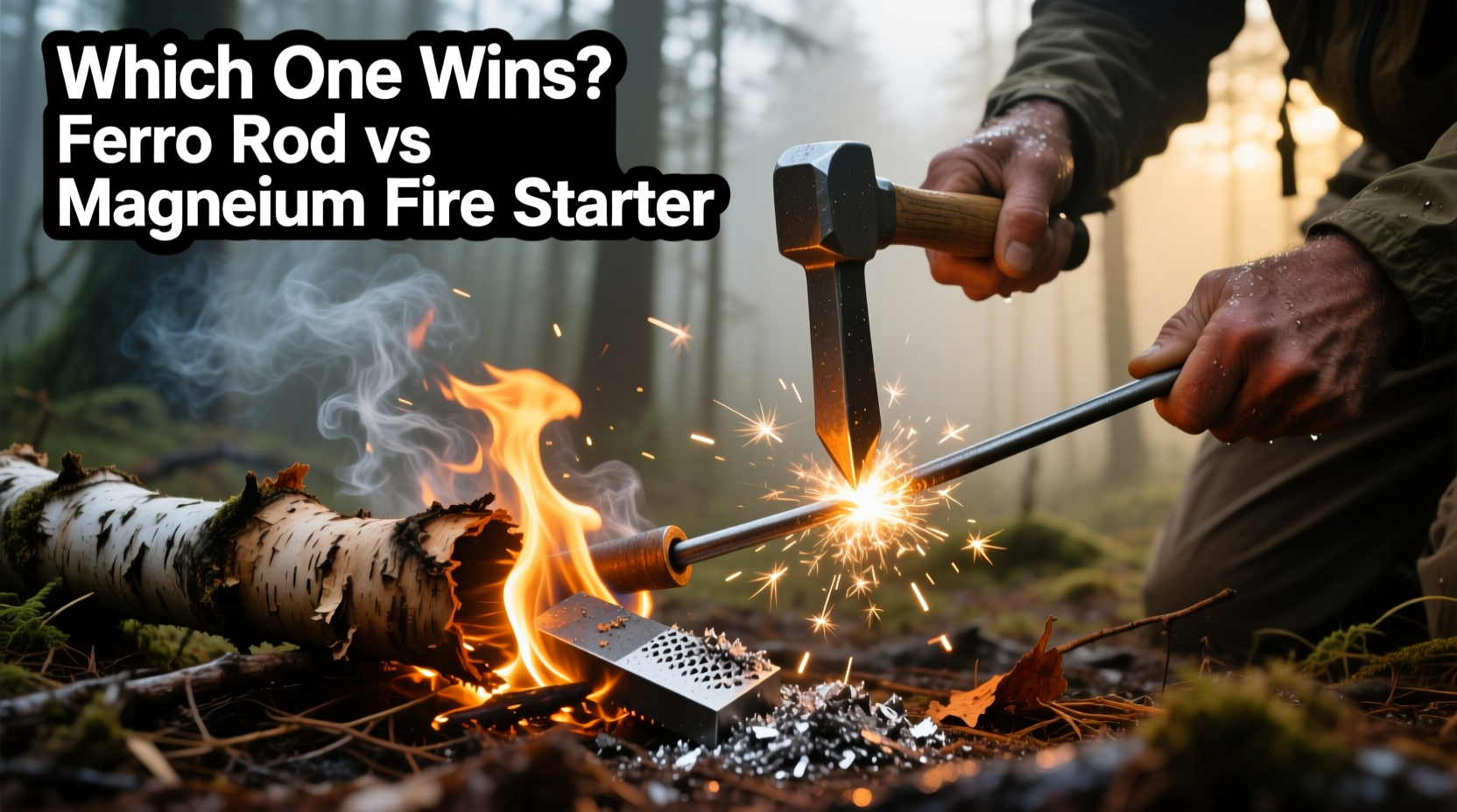 Ferro Rod Vs Magnesium Fire Starter Which One Actually Works Better In ...