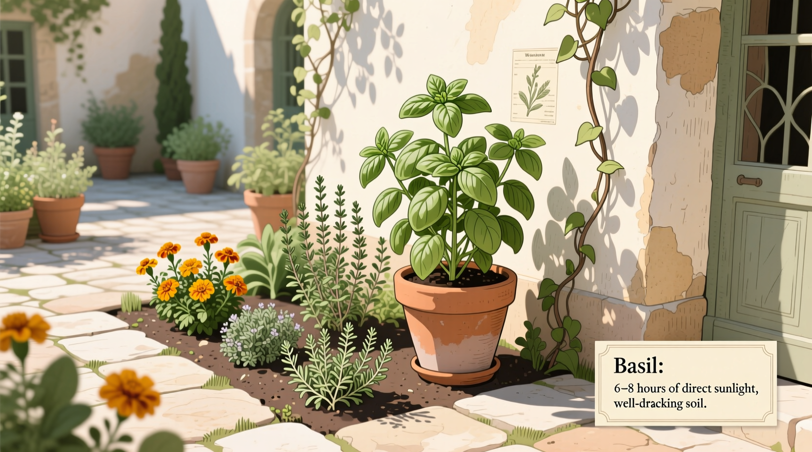 Where to Plant Basil in the Garden