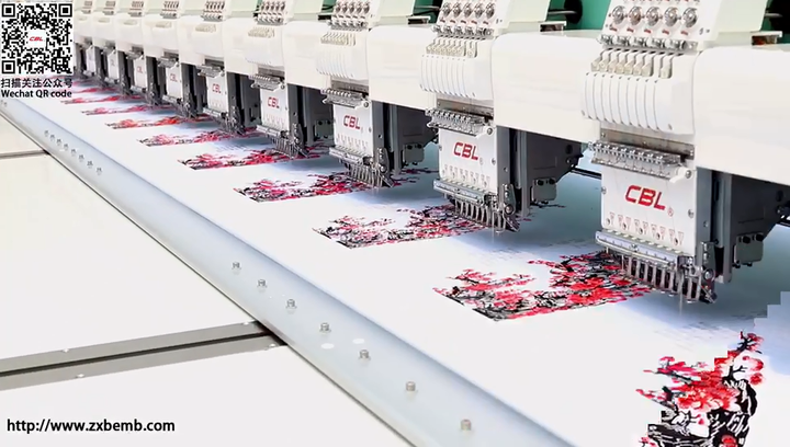 CBL Computer Embroidery Machine - Multi Head & Automatic
