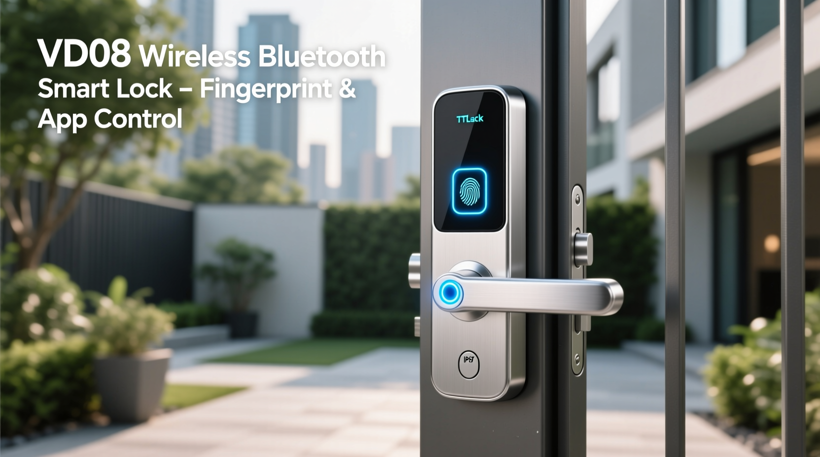 How to Choose a Rim Lock Gate Lock Double Side Popular VD08 Wireless ...