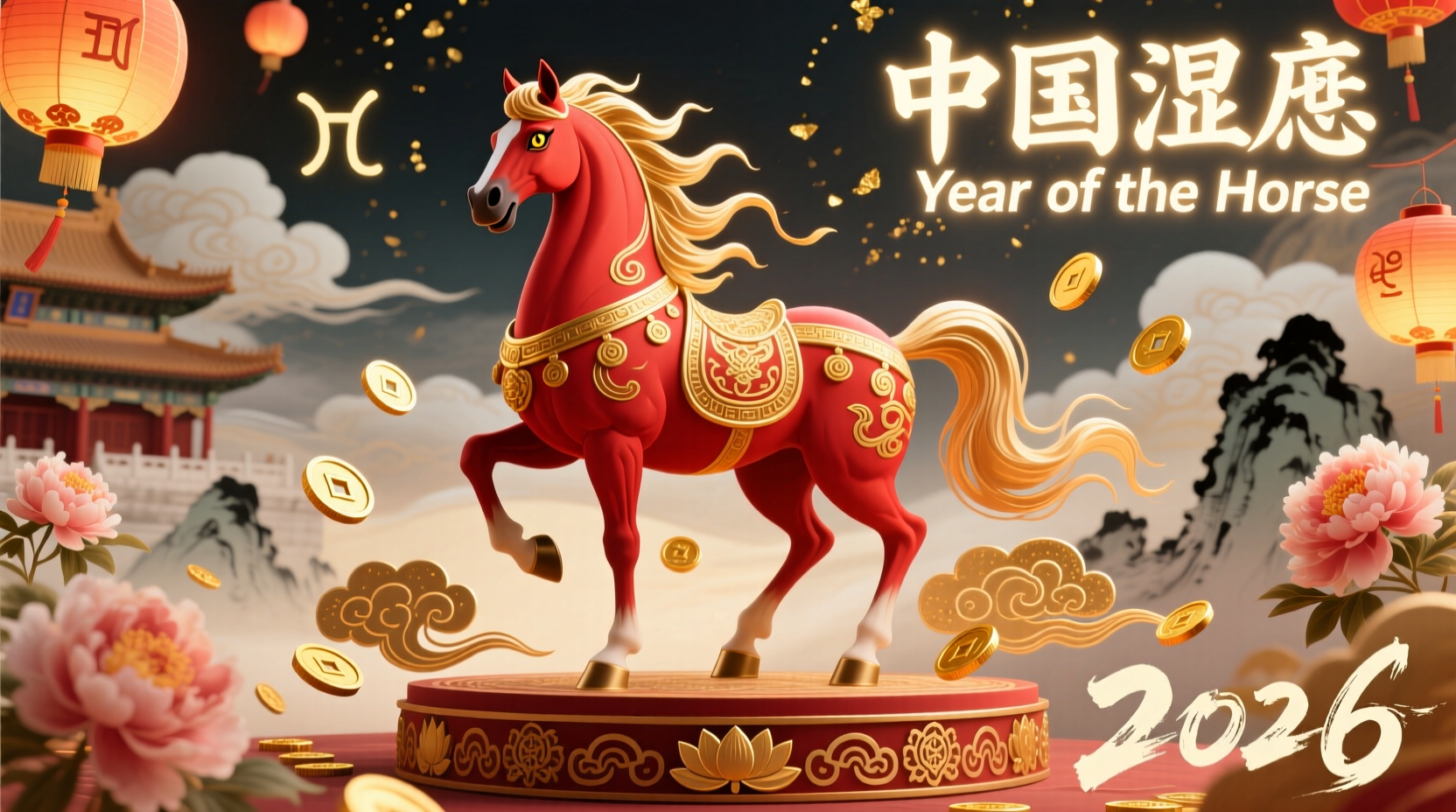 The Animal for Chinese New Year 2026 is the Horse