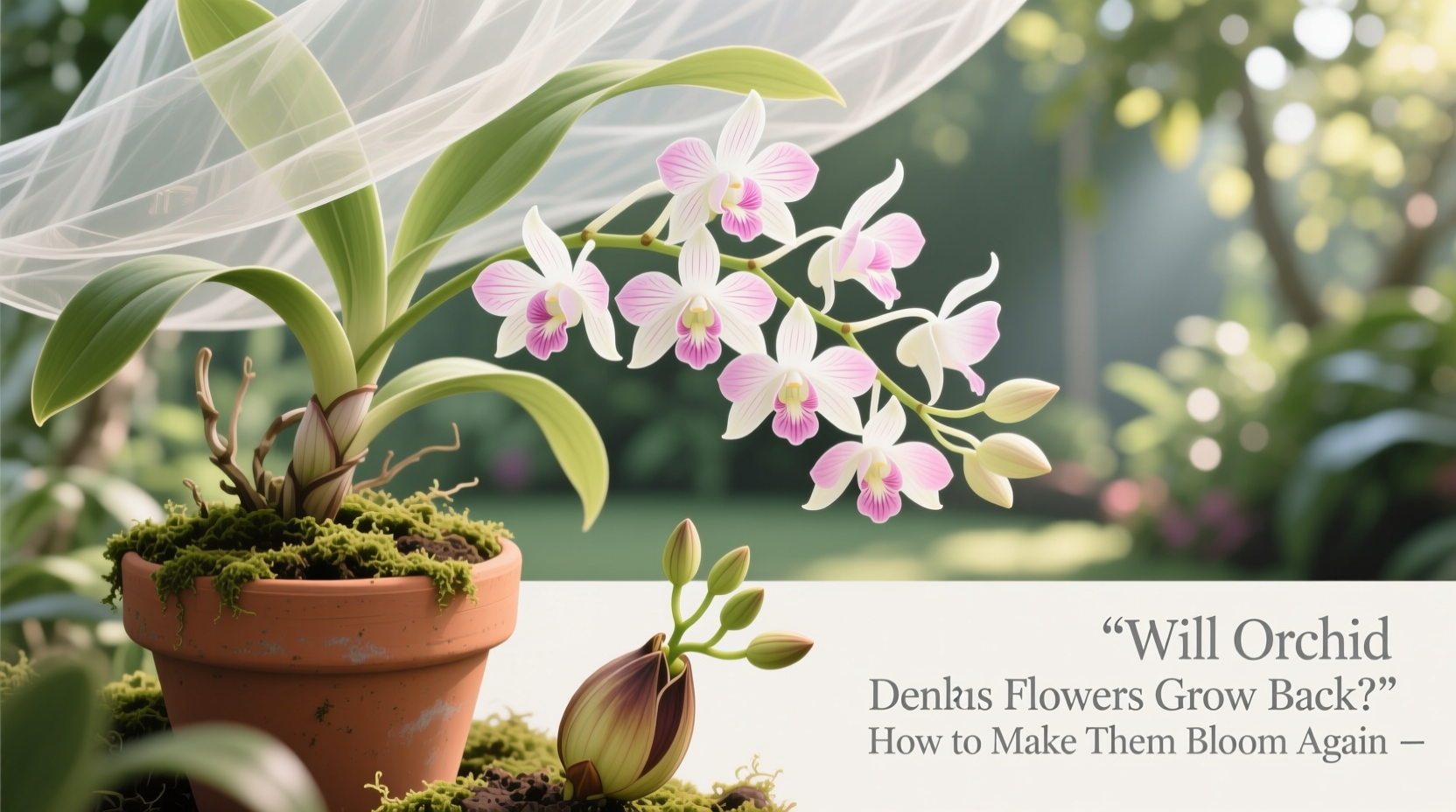 Will Orchid Flowers Grow Back? How to Make Them Bloom Again
