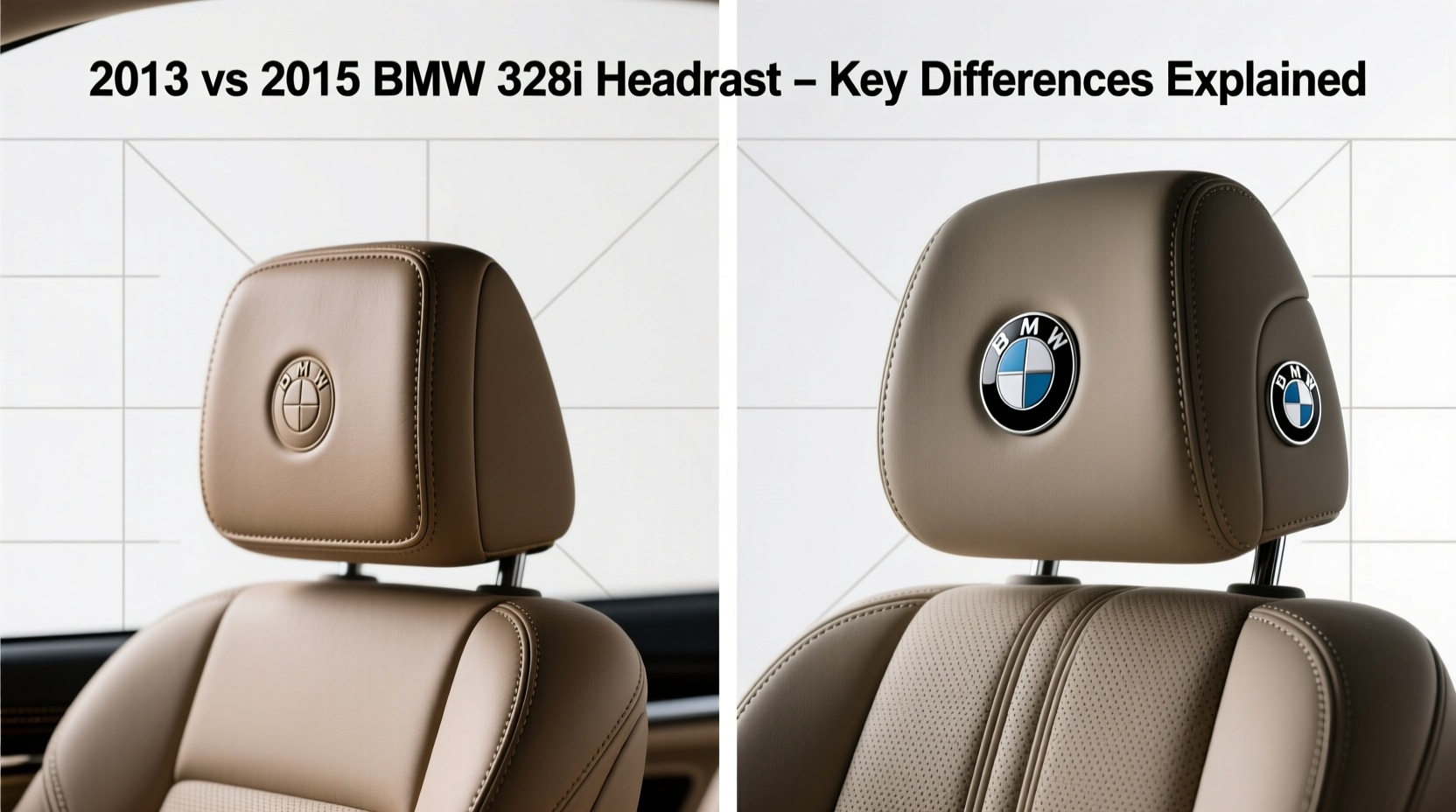 2013 vs 2015 BMW 328i Headrest: Key Differences Explained