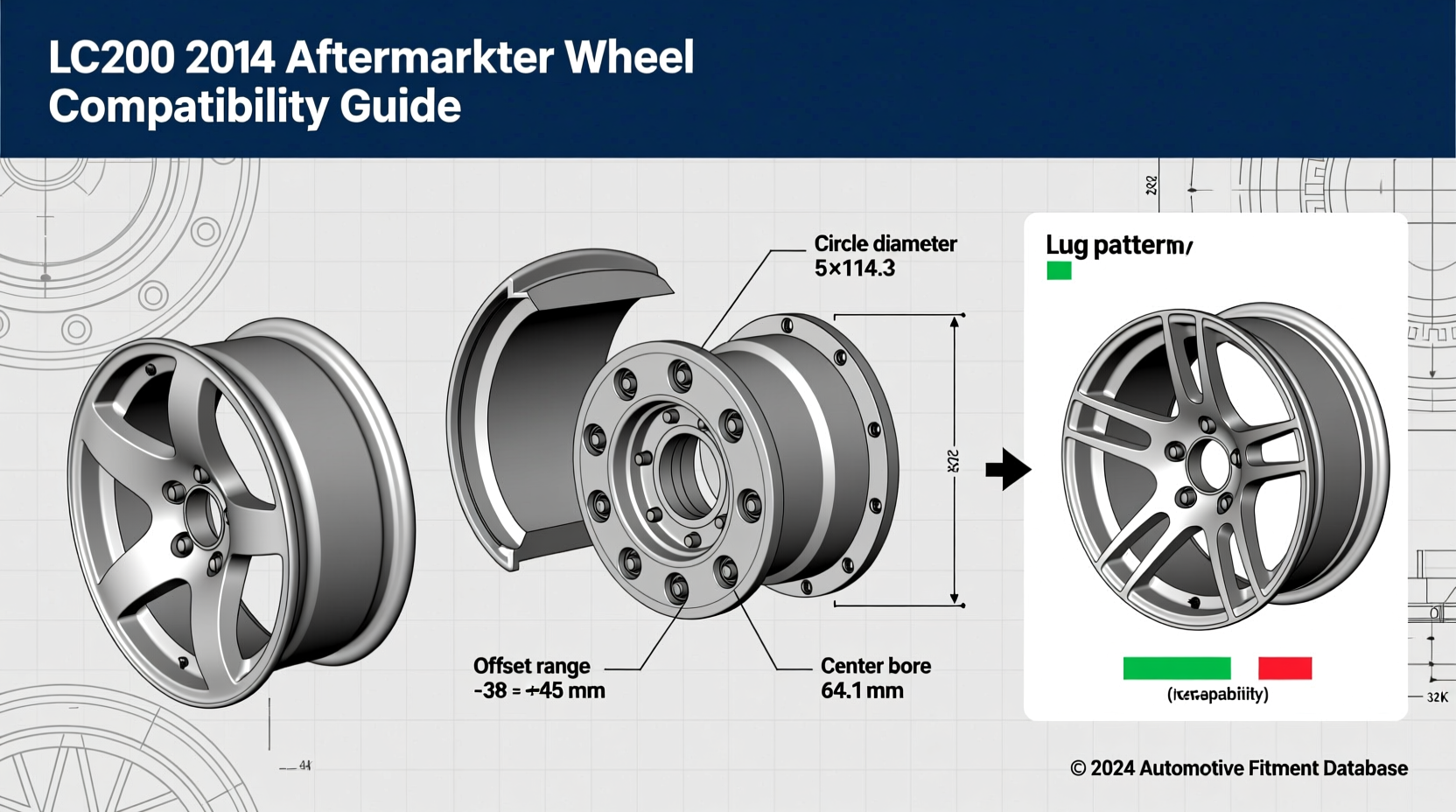 LC200 2014 Aftermarket Wheel Compatibility Guide