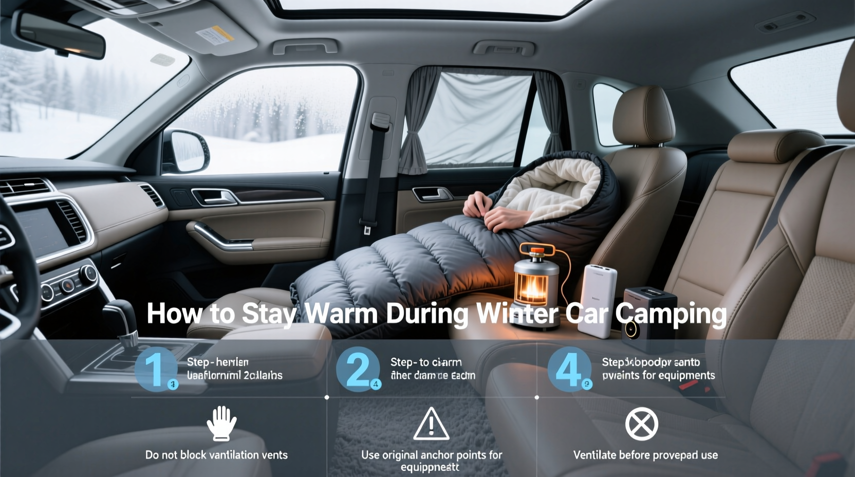 How to Stay Warm Winter Car Camping: Buying Guide