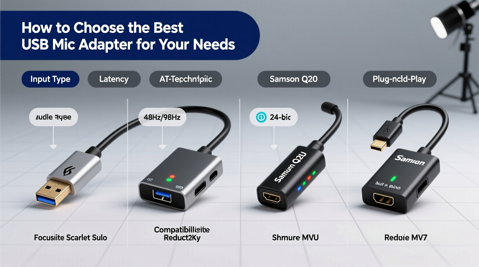 How to Choose the Best USB Mic Adapter for Your Needs
