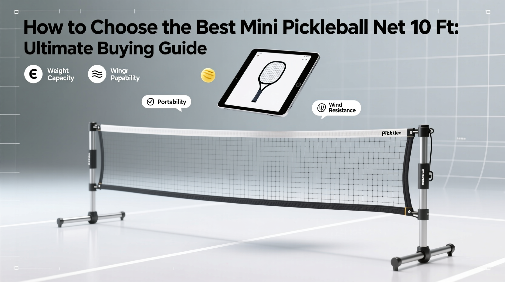 How to Choose the Best Mini Pickleball Net 10 Ft: Ultimate Buying Guide