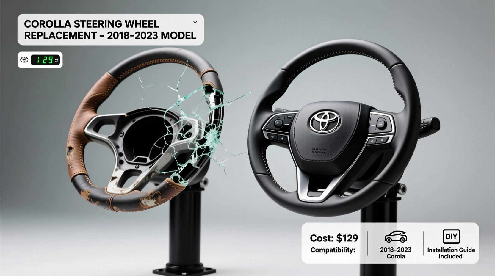 Corolla Steering Wheel Replacement: Cost, Compatibility & DIY Guide