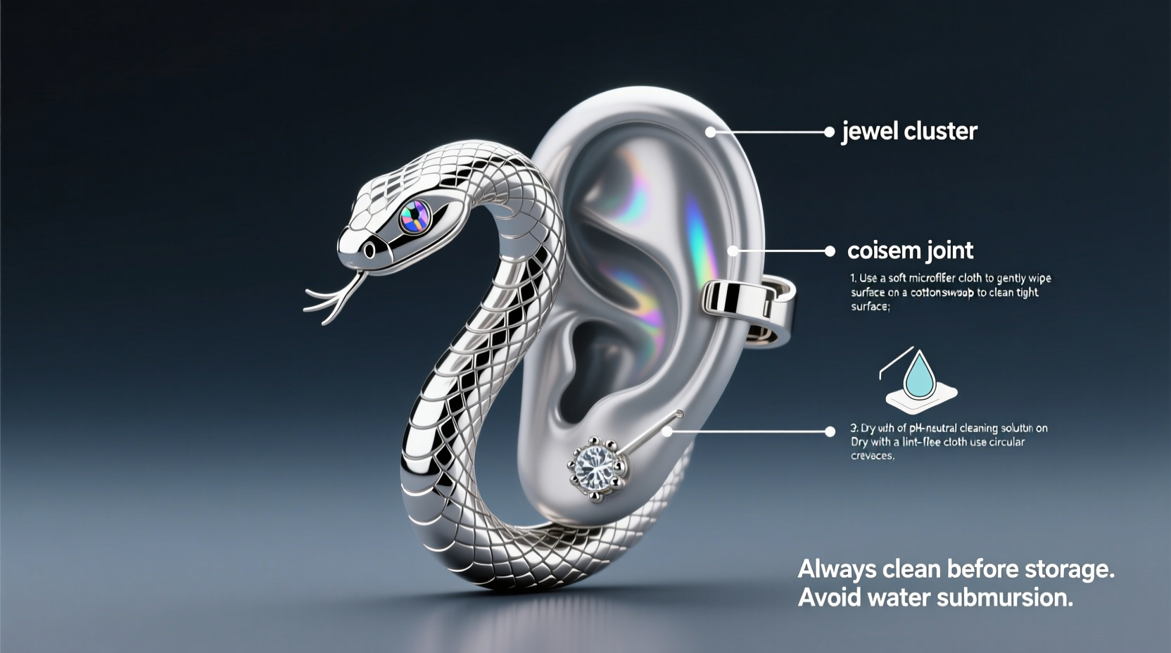 The Ultimate Guide To Safely And Effectively Cleaning Snake Shaped Ear ...