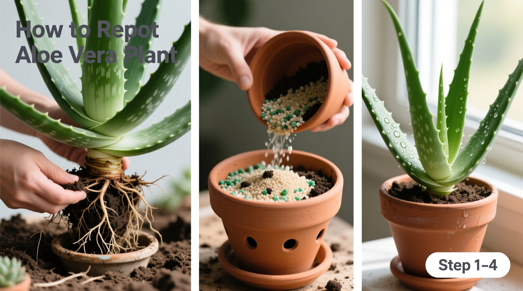How to Repot Aloe Vera Plant: Step-by-Step Guide