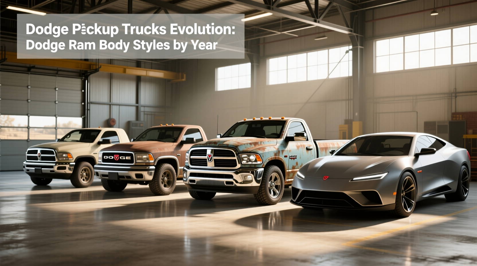 Dodge Ram Body Styles by Year: Buying Guide