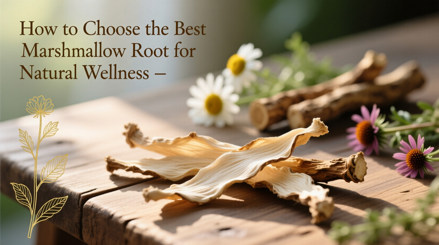 How to Choose the Best Marshmallow Root for Natural Wellness