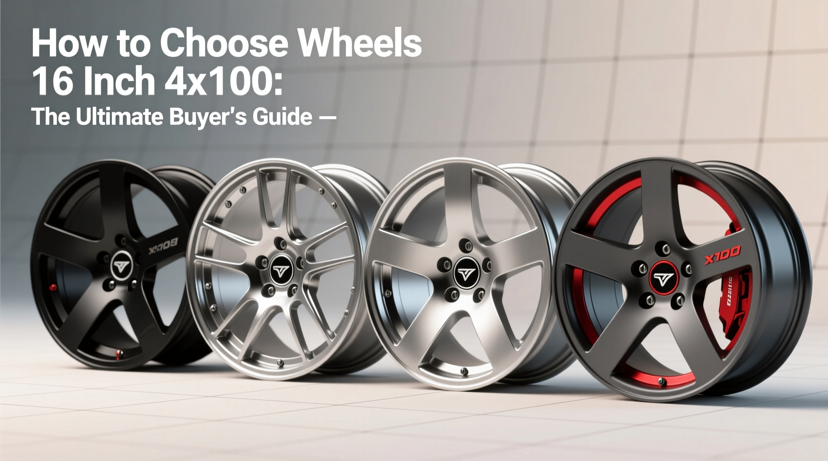 How to Choose Wheels 16 Inch 4x100: The Ultimate Buyer's Guide